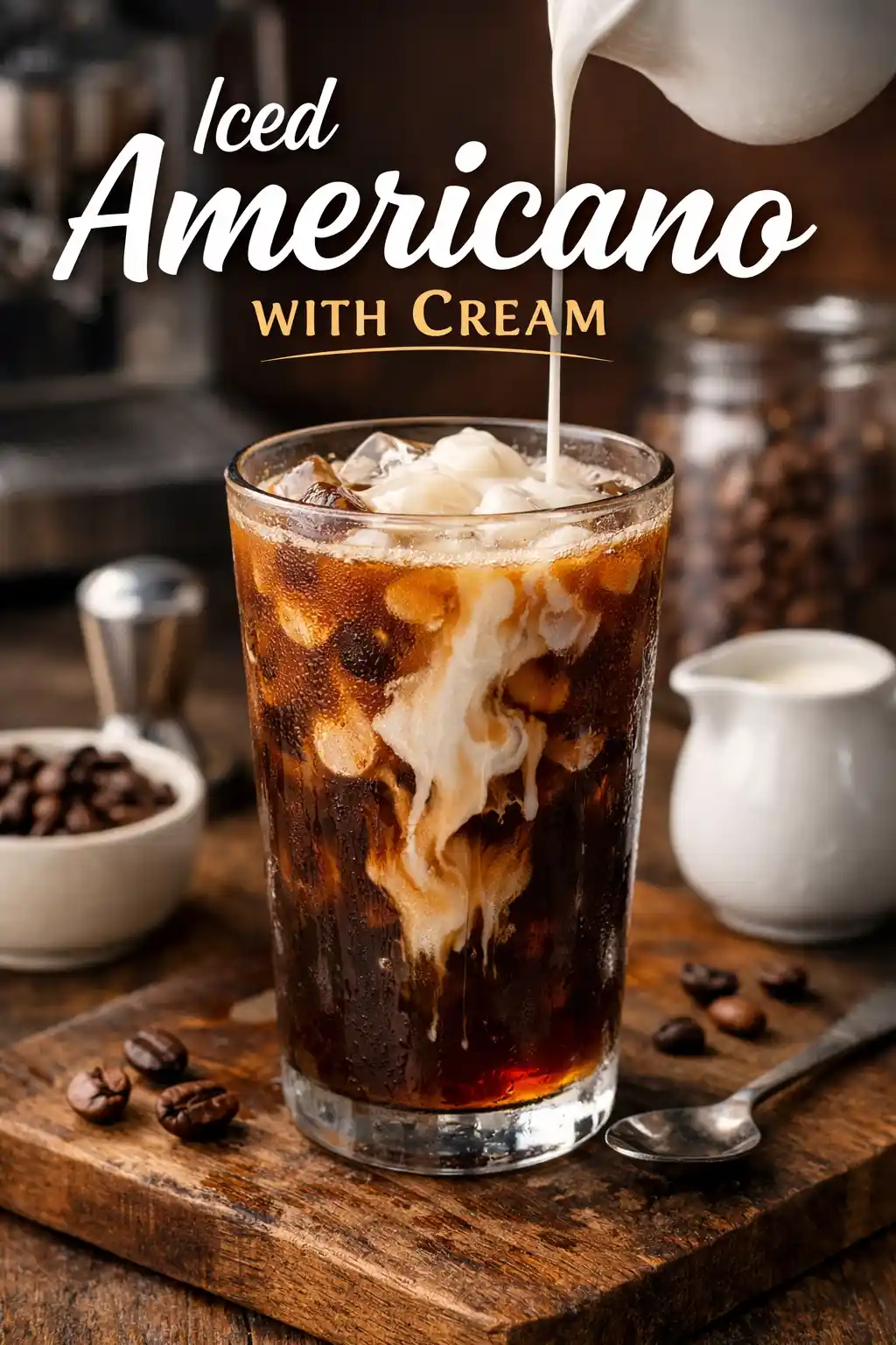 Iced Americano with Cream (Easy Recipe + Perfect ratio)